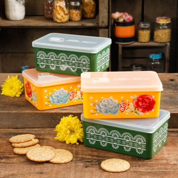 The Pioneer Woman | Kitchen | New The Pioneer Woman Storage Containers ...